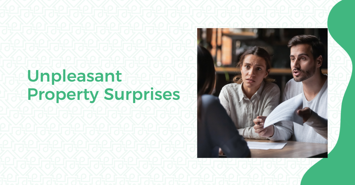 Unpleasant Property Surprises - PropLogix